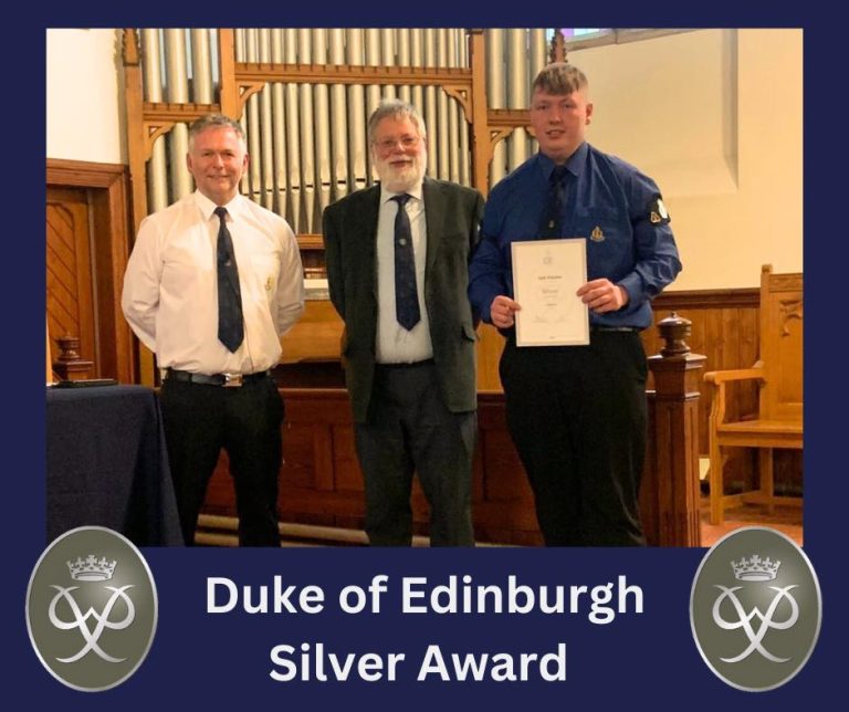 SILVER AWARD - DUKE OF EDINBURGH- Kyle Strachan - Buchan Battalion Boys ...